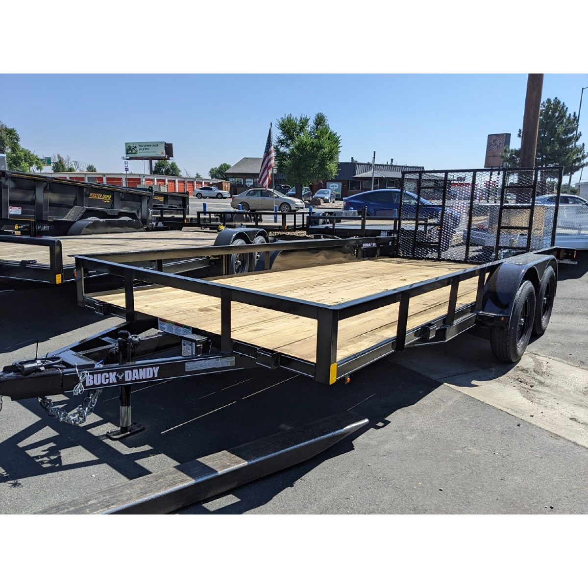 16′ Buck Dandy Utility Trailer - Classic Trailer Rentals