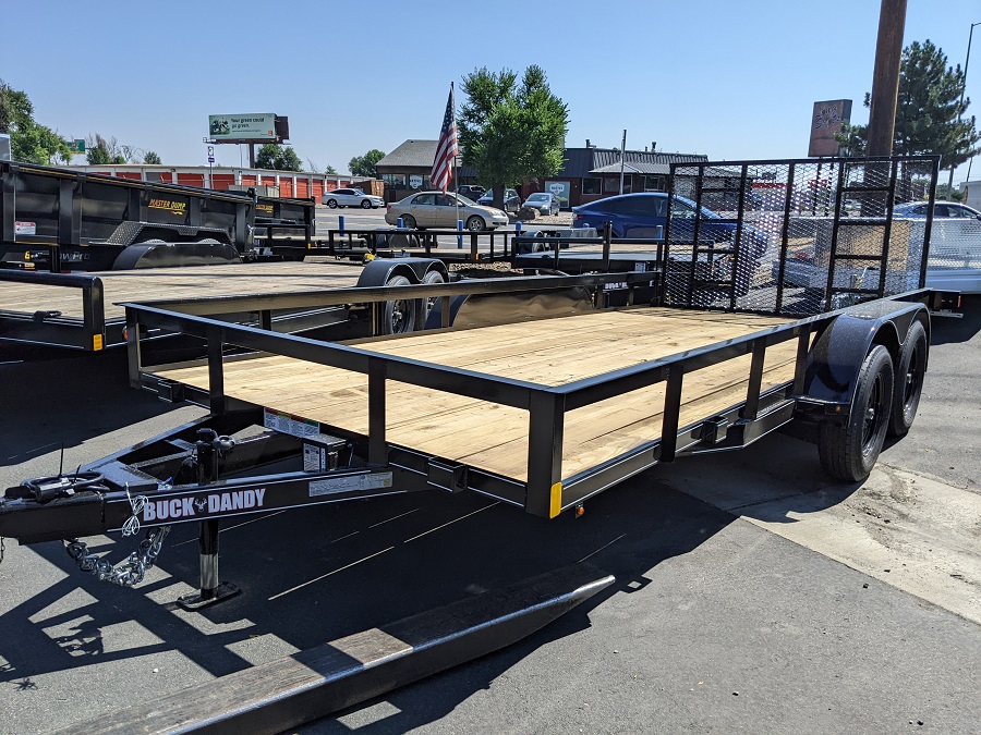 16′ Buck Dandy Utility Trailer - Classic Trailer Rentals